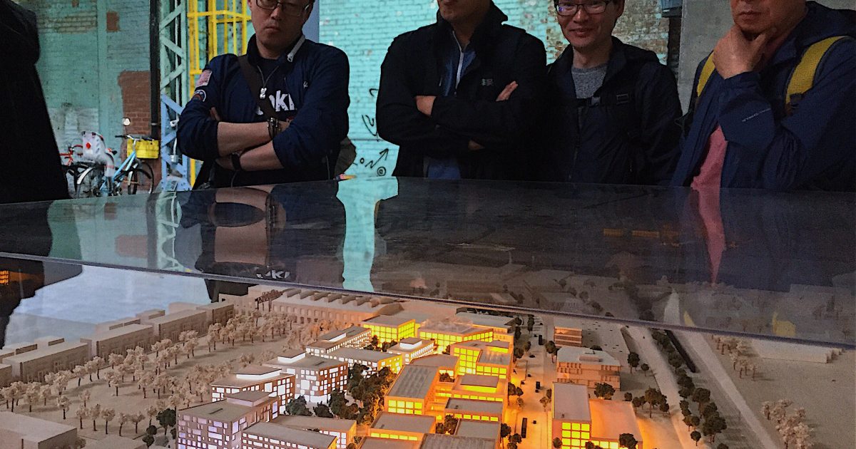 The visit of two delegations to the Technopôle! | Technopôle Angus