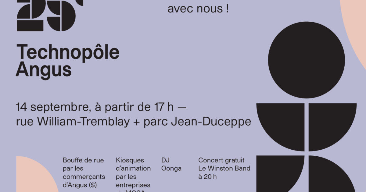 Un événement pour la communauté pour célébrer le… | Technopôle Angus